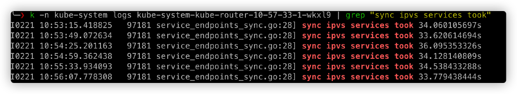 endpoint 更新后 vip 转发实现探究